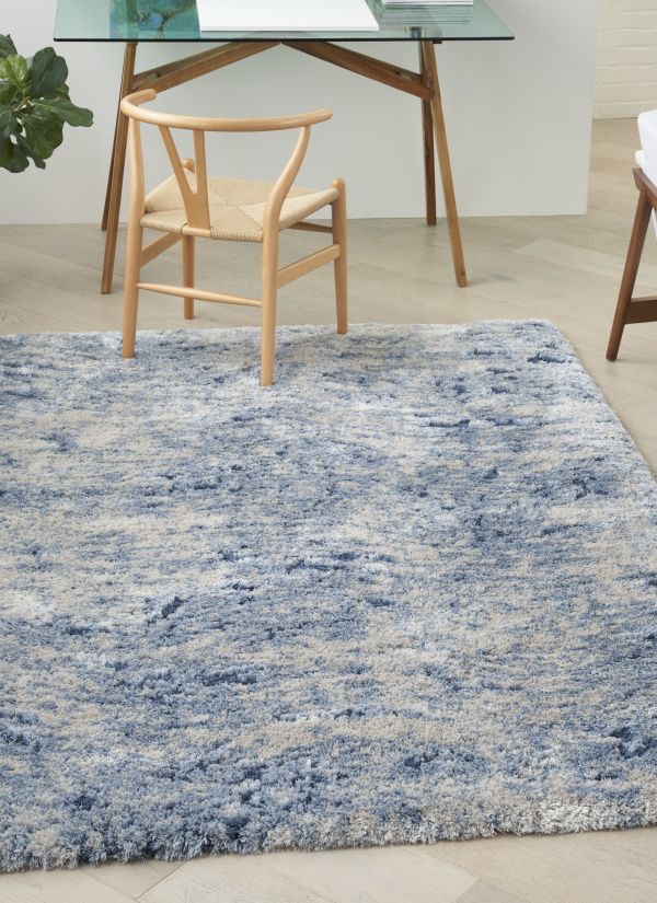 Nourison Home Dreamy Shag Light Blue Rug from Nourison Home ...