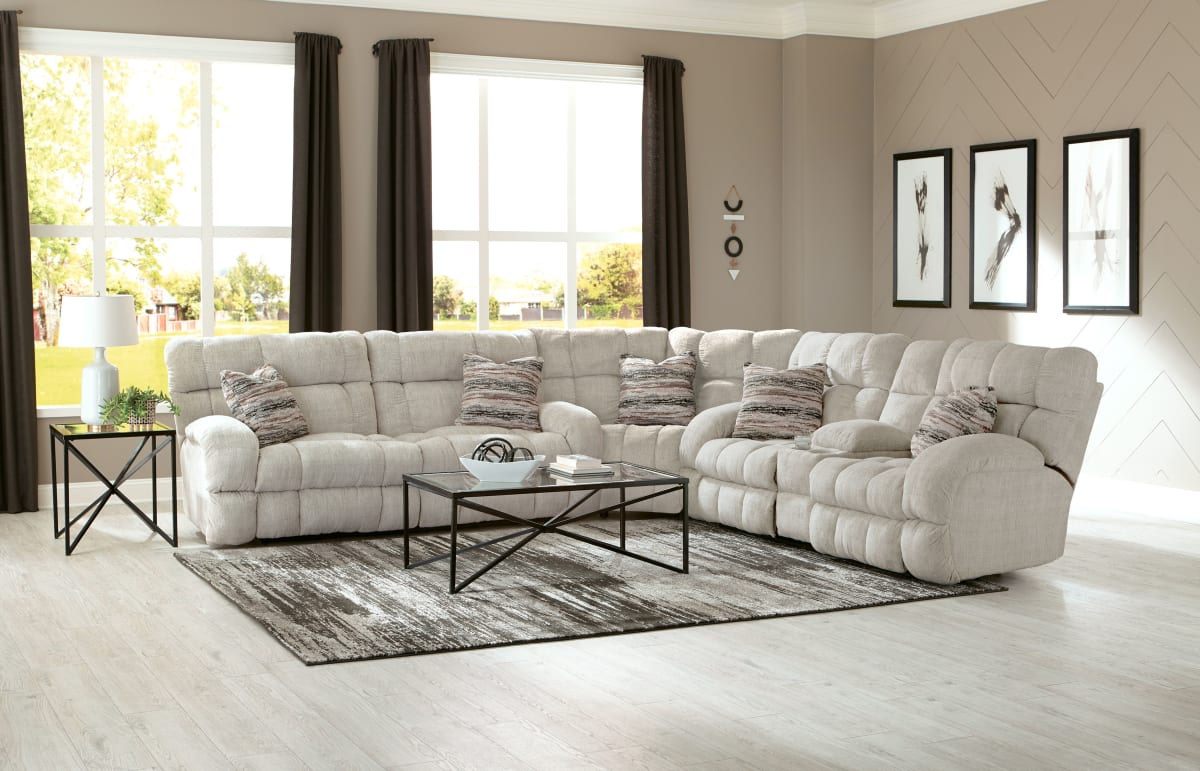 3 seat reclining sectional store