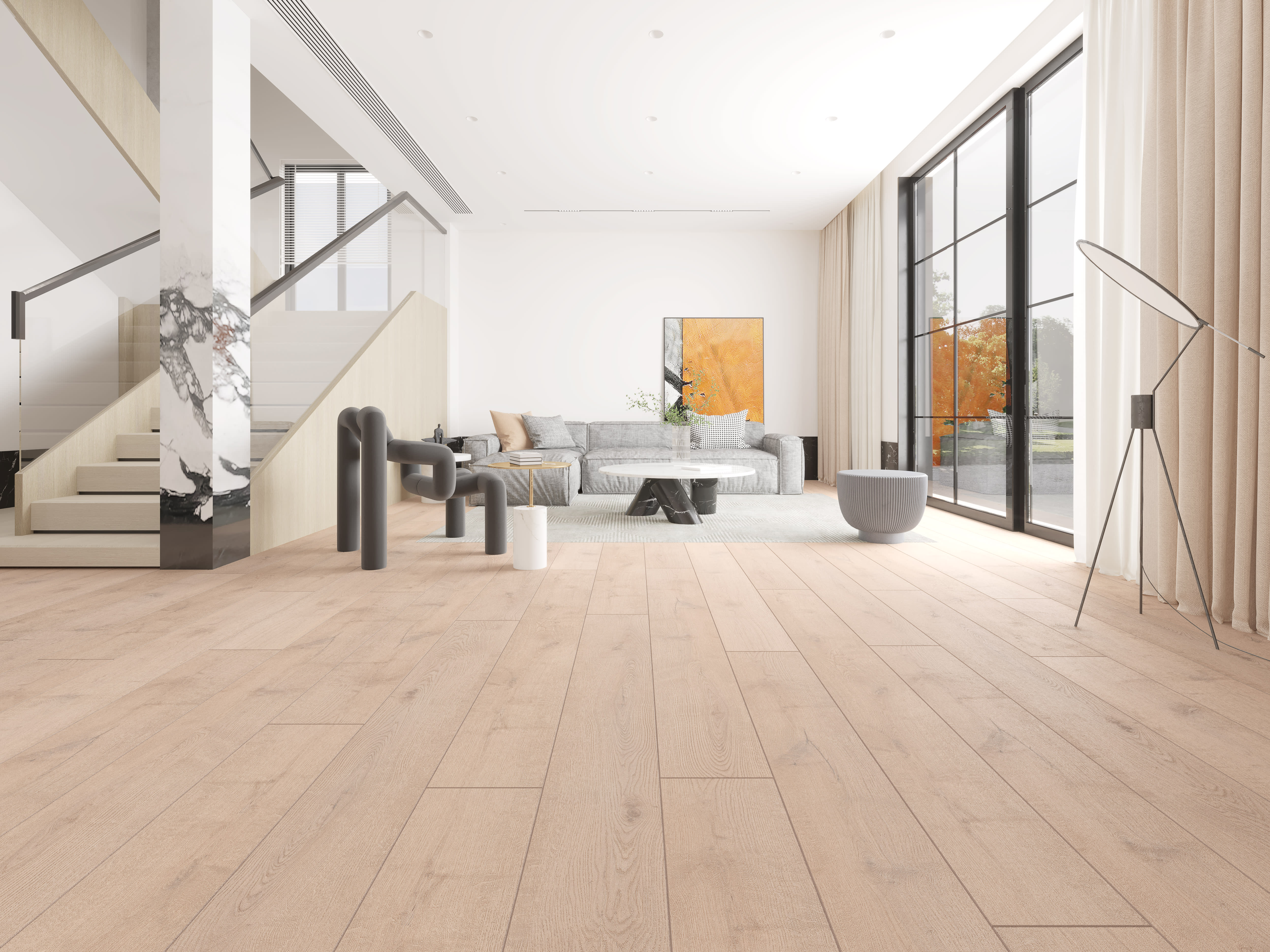 Shop Lions Floor Indoor Delight Lotus Clove LI-ID09 SPC flooring ...