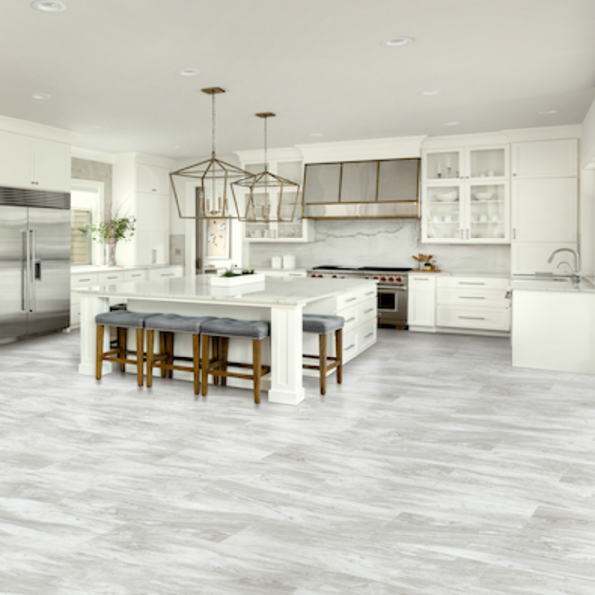 Luxury Vinyl | TARKETT PROGEN MARBLE NOUVEAU IBIS | Flooring Liquidators