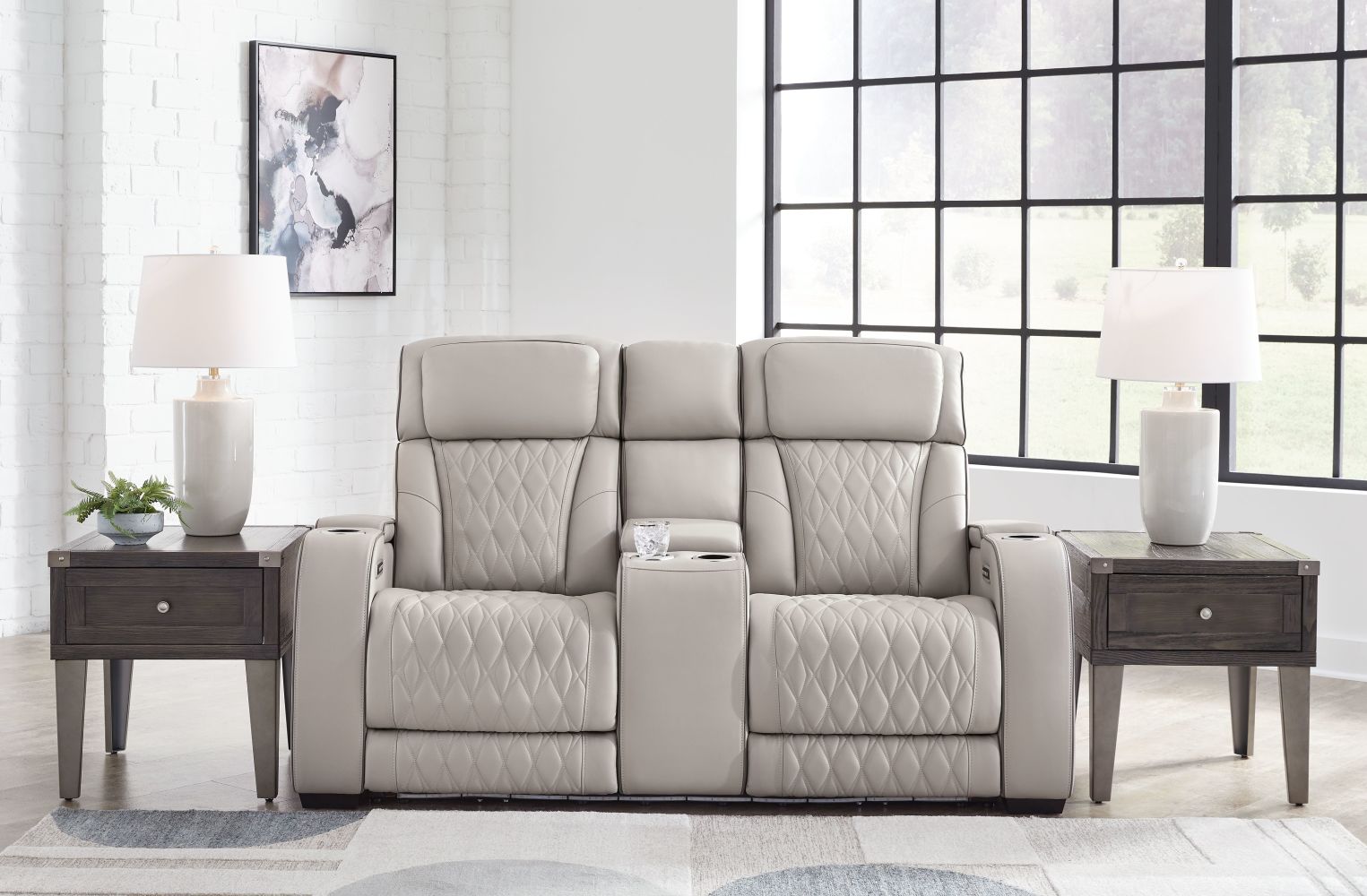 Boyington - Gray - 2 Pc. - Power Reclining Sofa, Power Reclining ...
