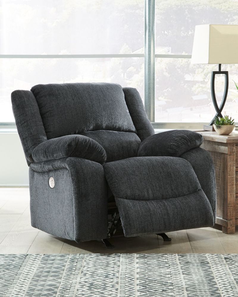 Draycoll - Slate - Power Rocker Recliner 7650498 | Derailed Commodity ...
