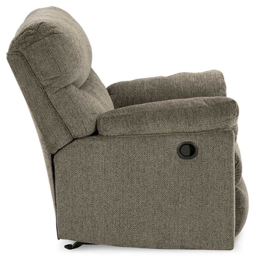 Alphons - Putty - Rocker Recliner 2820125 Furniture | Carpet Plus
