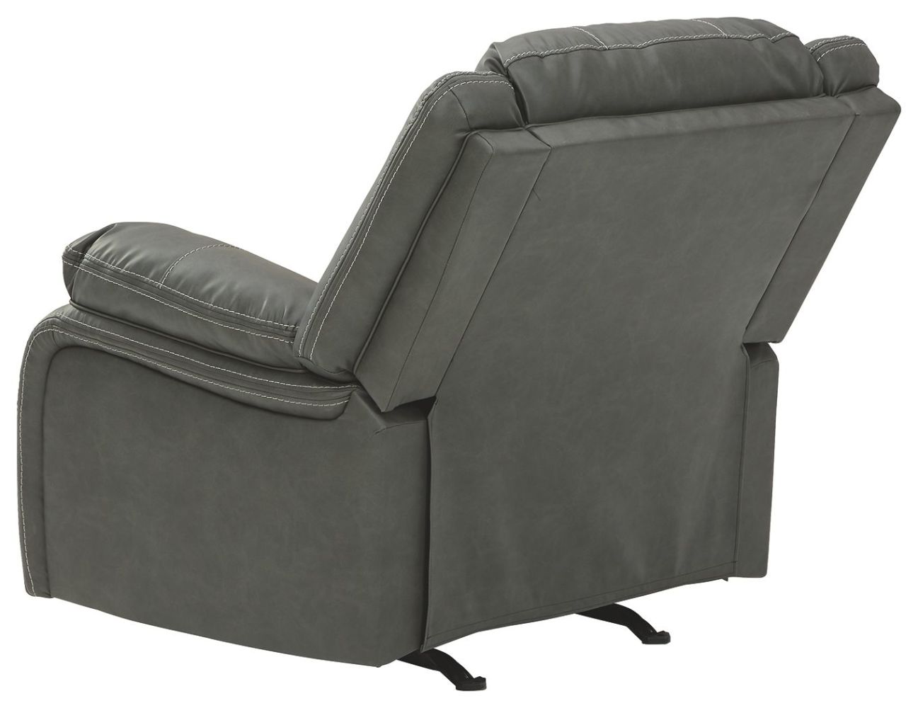 Calderwell - Gray - Rocker Recliner 7710325 Furniture | Carpet Plus