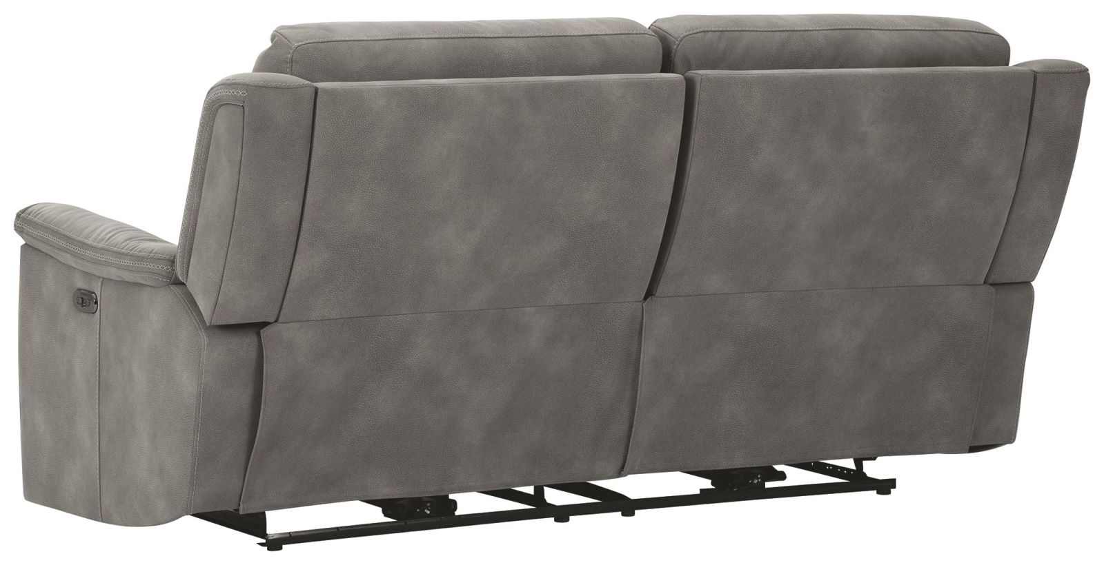 Next-gen Durapella - Slate - 2 Seat Power Reclining Sofa Adj Hdrest ...