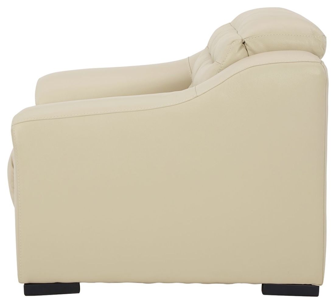 Center Line - Cream - Pwr Recliner/Adj Headrest U6340513 Furniture ...