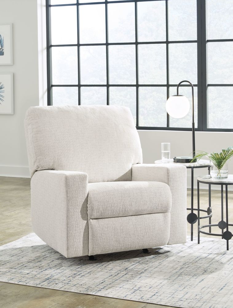 Rannis - Snow - 2 Pc. - Full Sofa Sleeper, Rocker Recliner 53603/36/25 ...