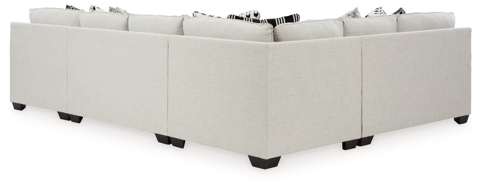Huntsworth - Dove Gray - 4-Piece Sectional With Raf Corner Chaise ...