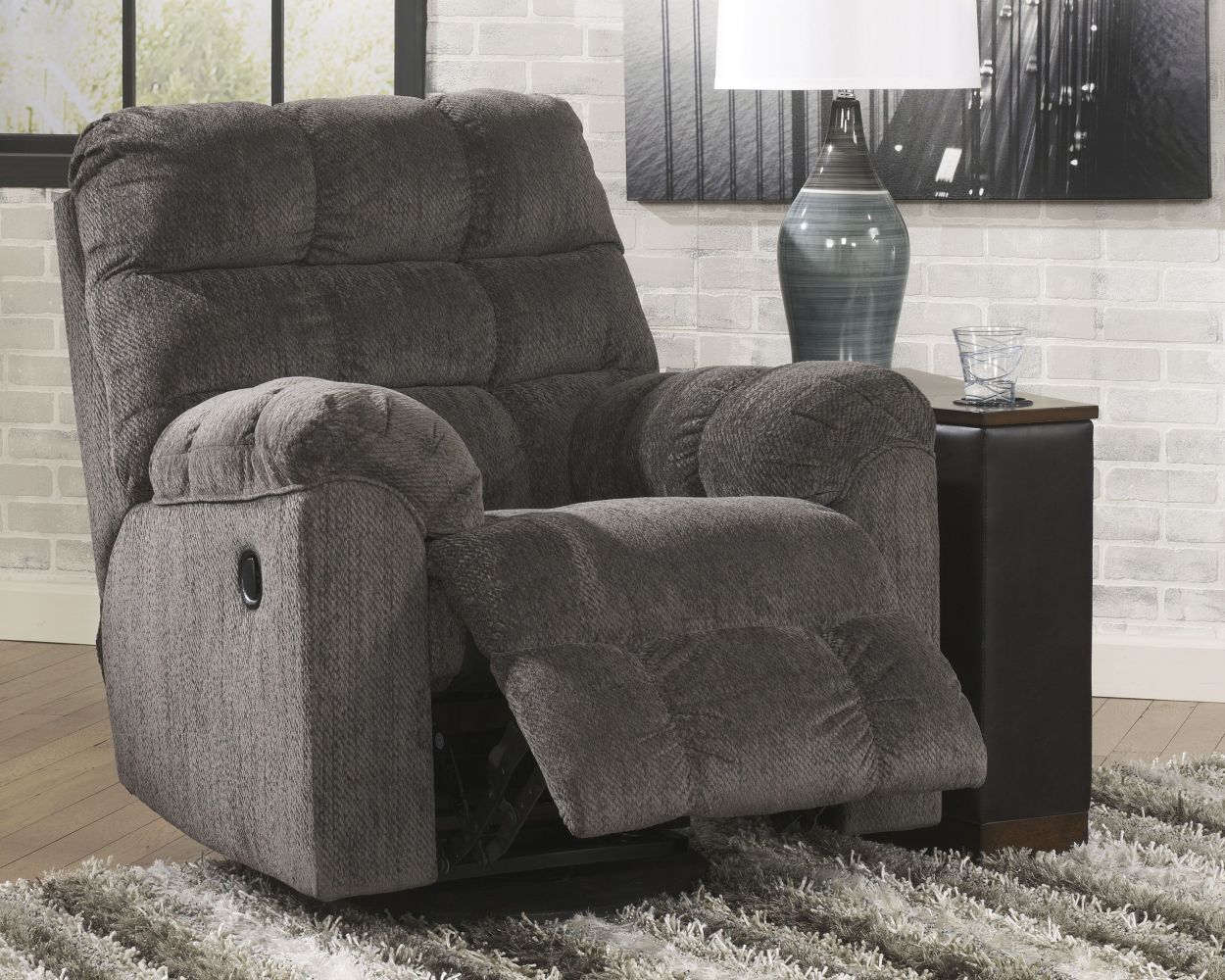 Acieona - Slate - Swivel Rocker Recliner 5830028 | Derailed Commodity ...