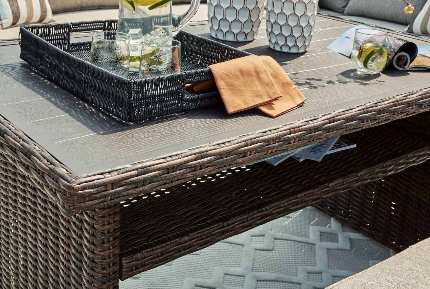 Brook Ranch - Brown - Rect Multi-use Table P465-625 | Derailed ...