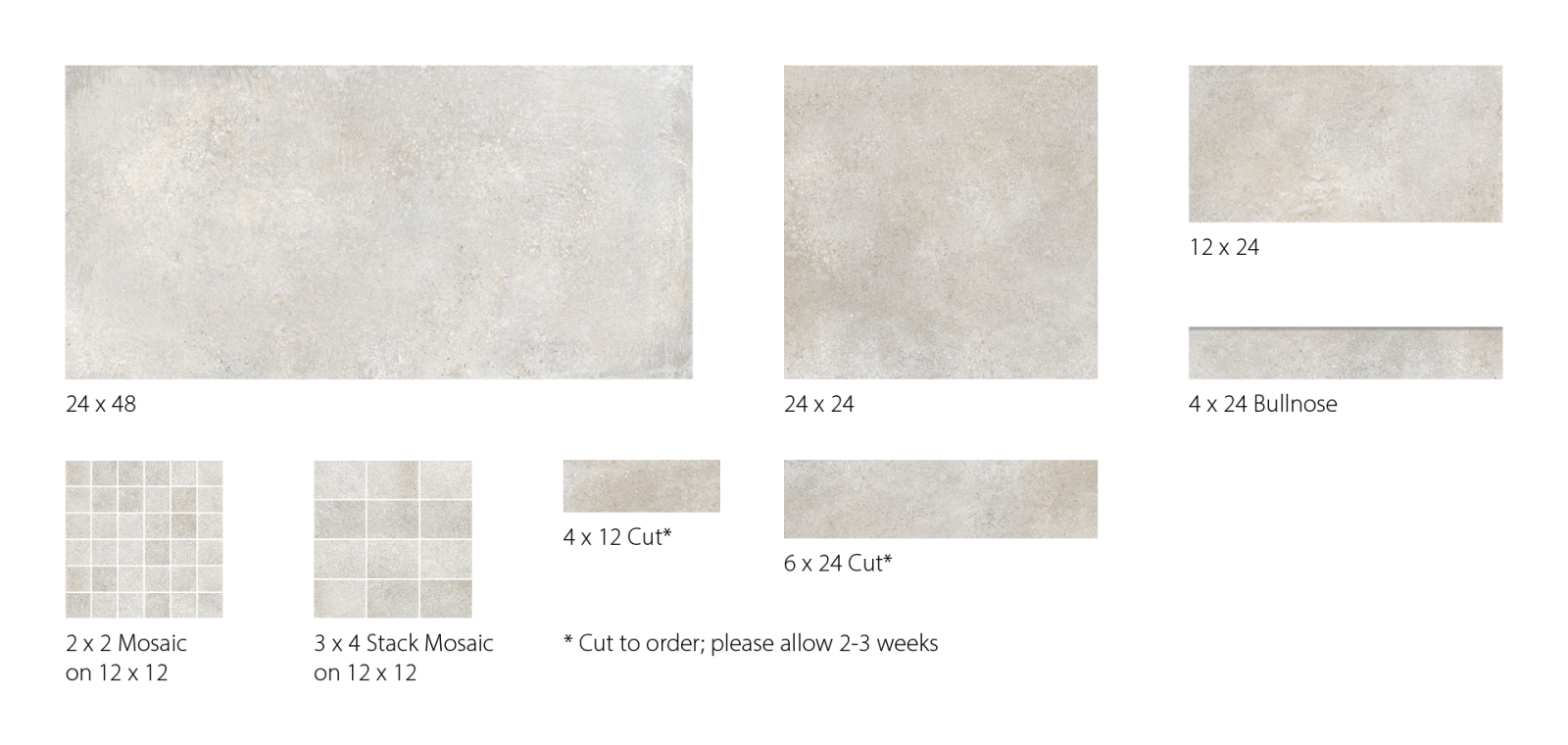 Shop Surface Art Manhattan Cement Silver TSIRVVMASI412 Tile & Stone ...