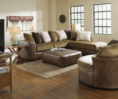 Jackson Strickland Chestnut OTTOMAN 720369000000 Furniture | Carpet Plus